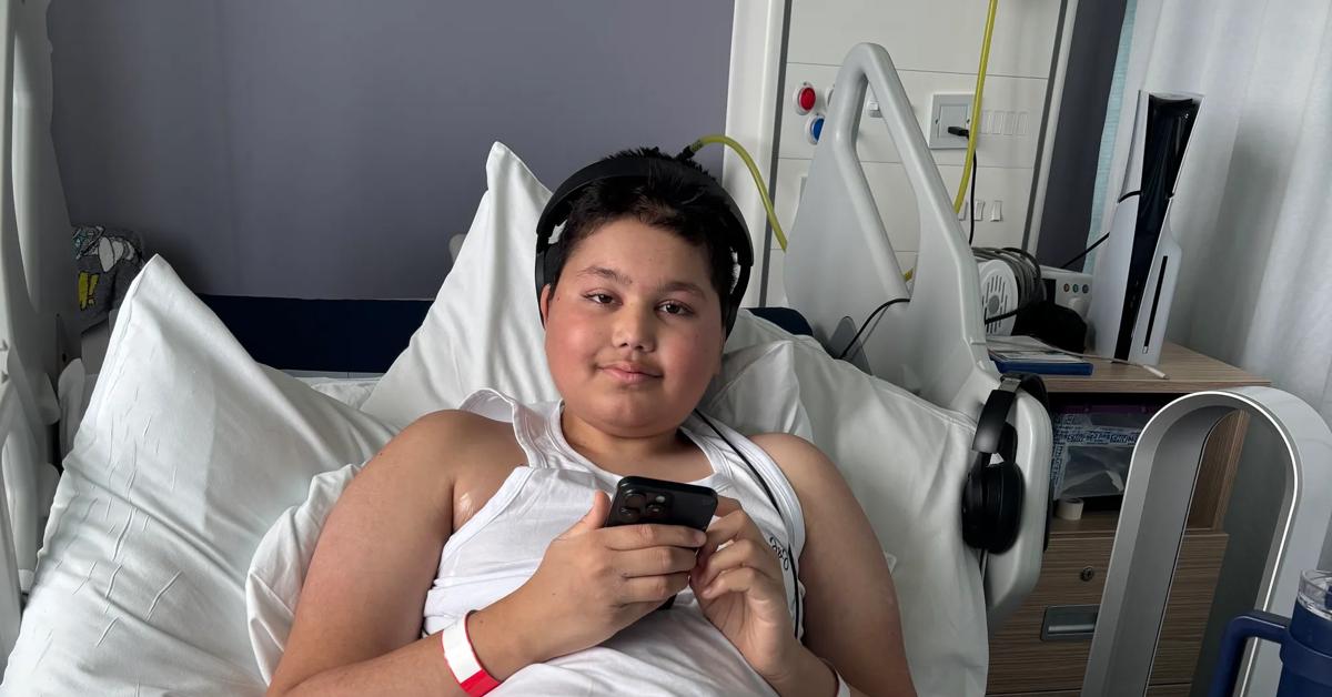 “I just want to jump in his hospital bed and swap places with him,” Mum ...